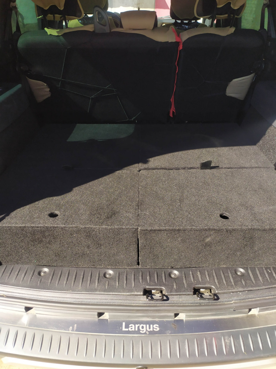 Спальник органайзер — Lada Largus Cross, 1,6 л, 2022 года | аксессуары ...