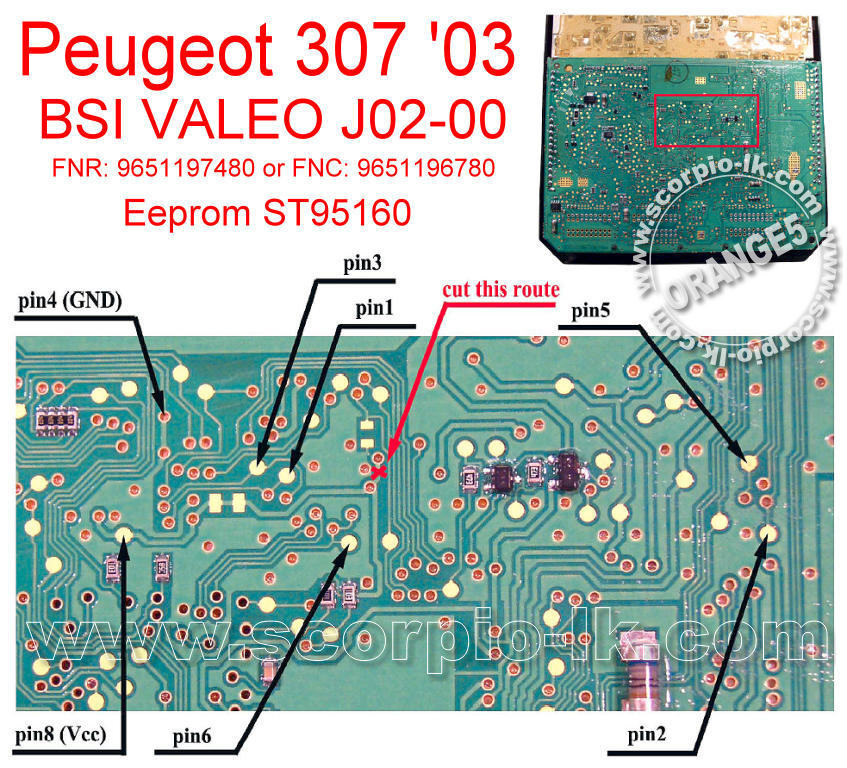 Правильно прописать блок Bsi J03 и G0X — Peugeot 307, 2 л, 2002 года | электроника | DRIVE2