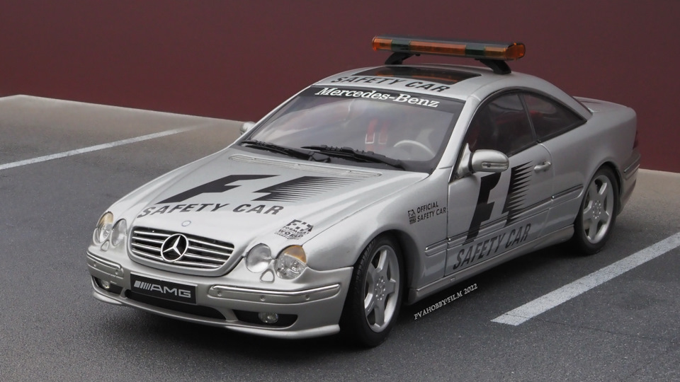 1/18 Mercedes-Benz CL55 AMG (C215) F1 Safety Car, 2001 (AUTOart #70128 ...