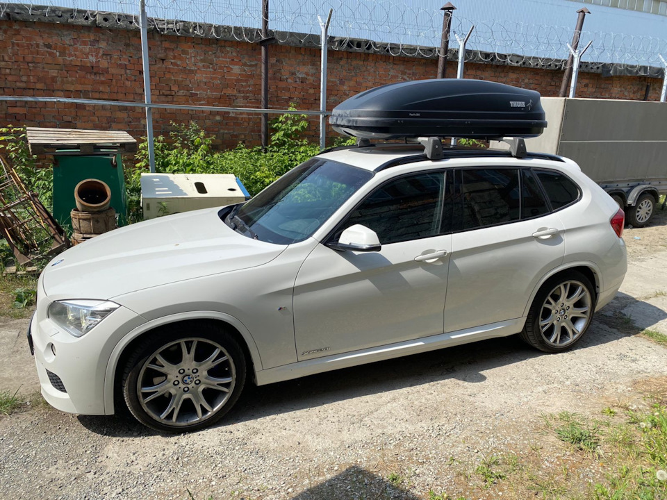 8. Автобокс Thule Pacific 200 — BMW X1 (E84), 2 л, 2014 года ...
