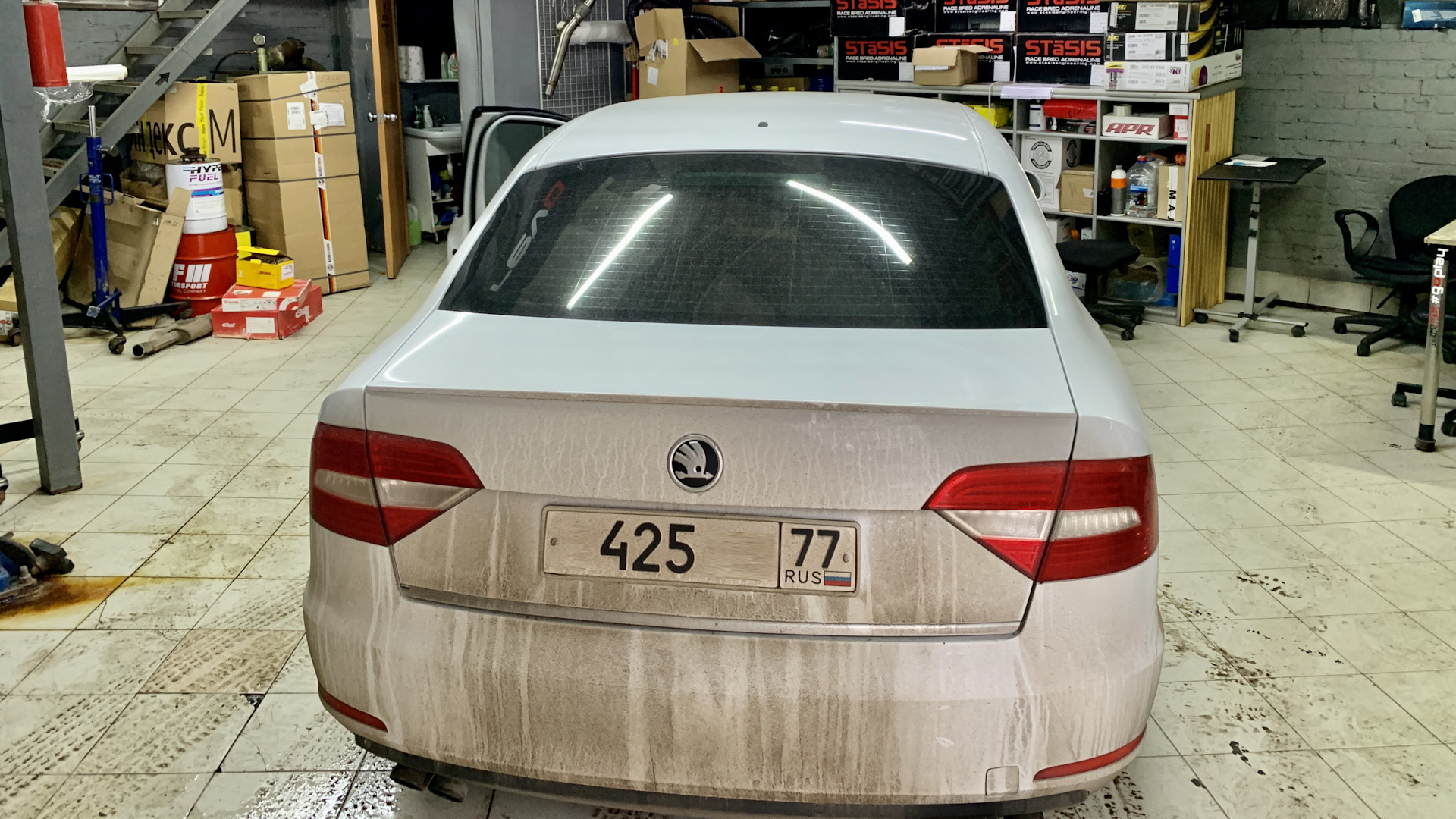 Revo stage 2 — Skoda Superb Mk2, 2 л, 2015 года | тюнинг | DRIVE2