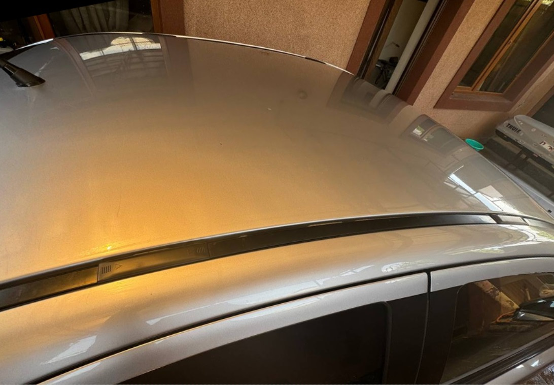 Автобокс на крышу, рейлинги и все-все-все. — Mitsubishi Lancer X, 1,5 л ...