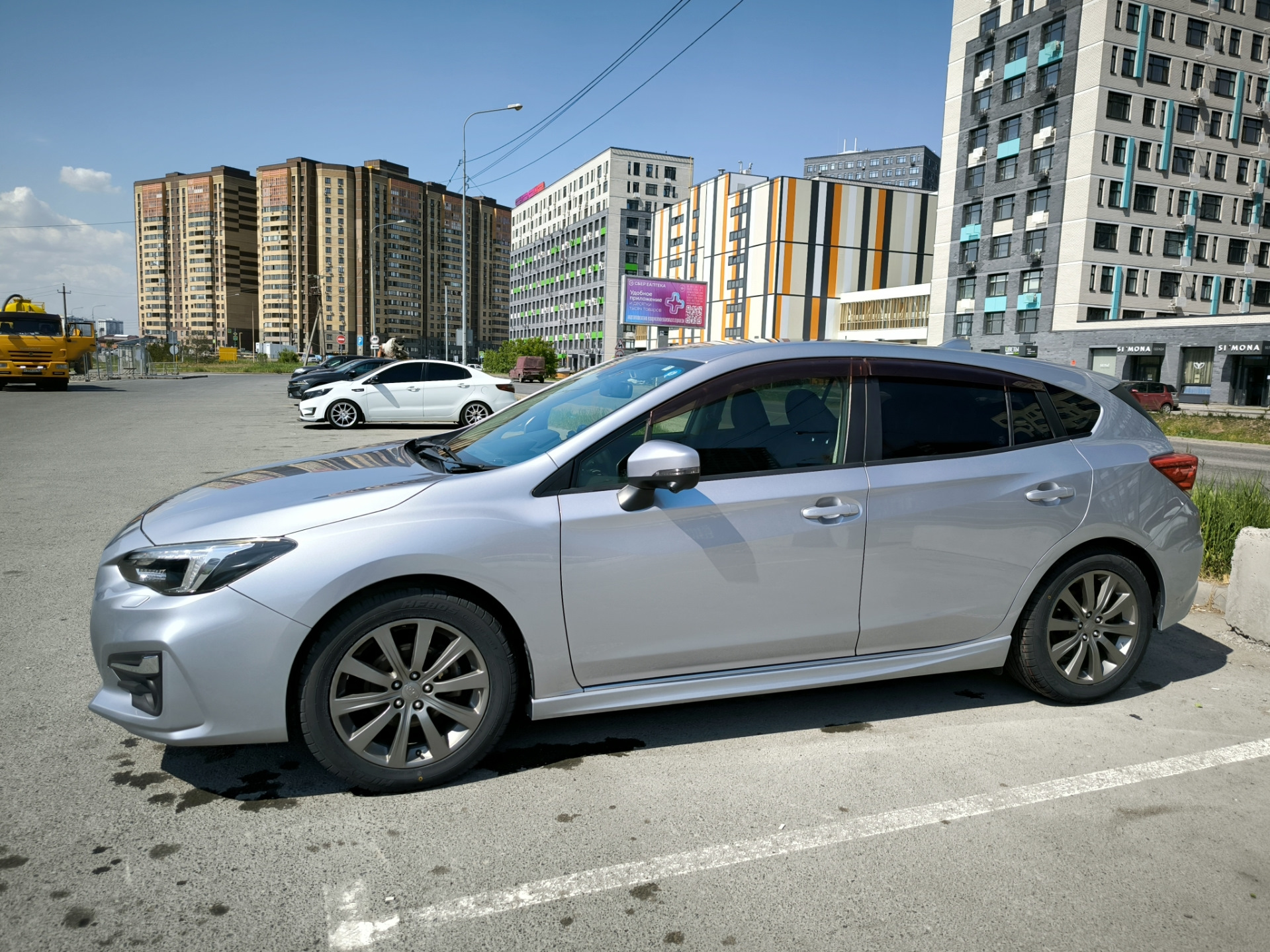 Колесики — Subaru Impreza (GK/GT), 1,6 л, 2018 года | шины | DRIVE2