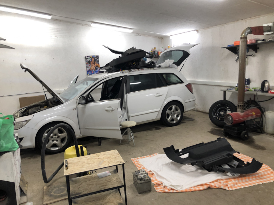 Промежуточные итоги подготовки Astra H Caravan @nikish_sound — Opel ...