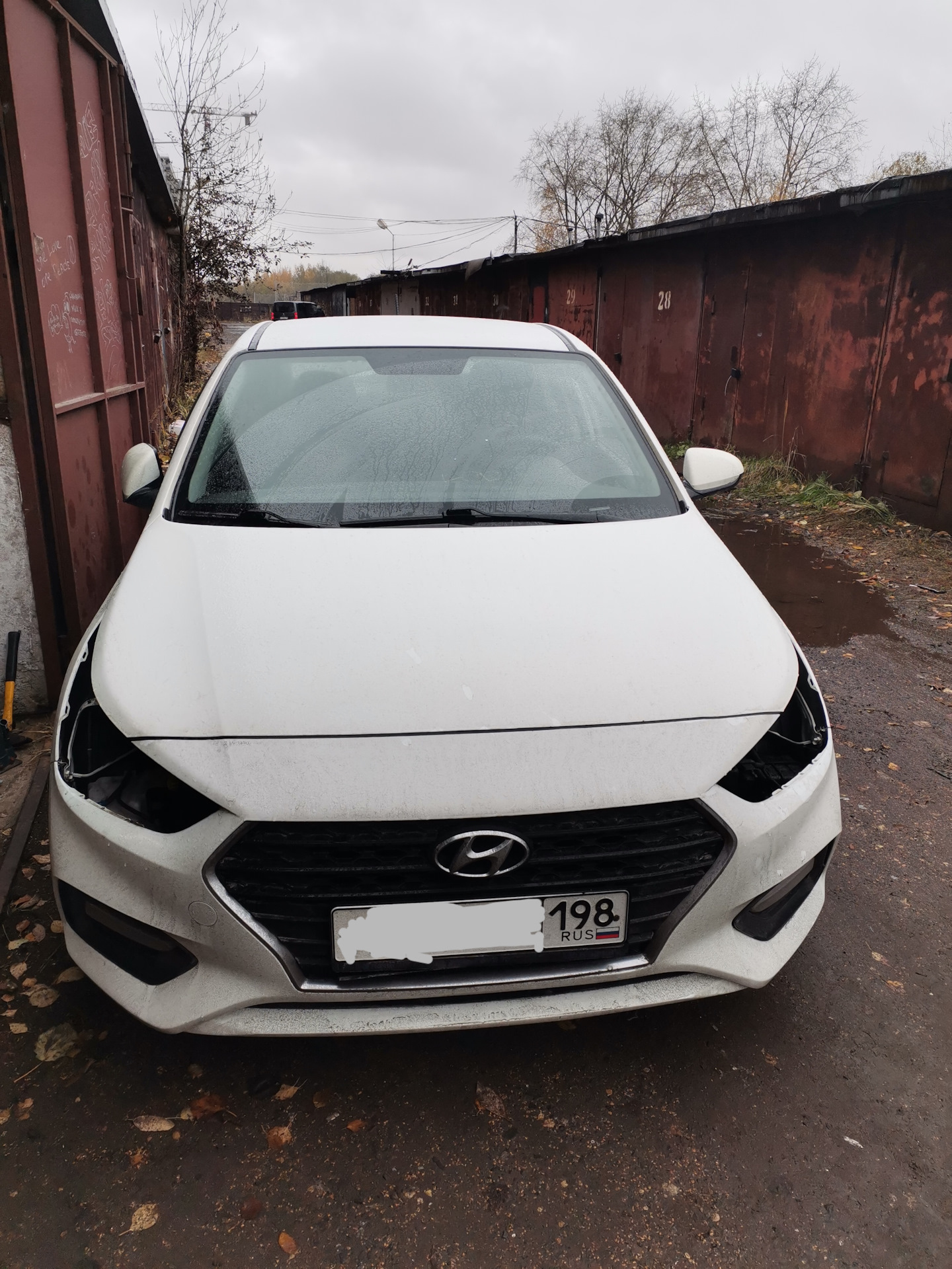 Линзы 2.5 в солярис 2 — Hyundai Solaris (2G), 1,4 л, 2018 года | своими ...