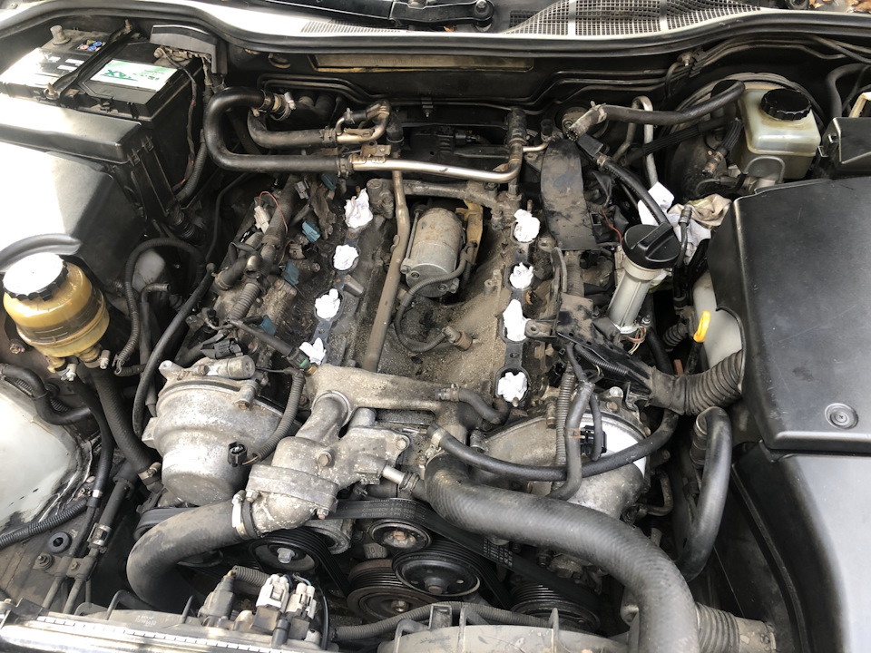 Первая 1000км — Lexus LS (UCF30), 4,3 л, 2003 года | плановое ТО | DRIVE2