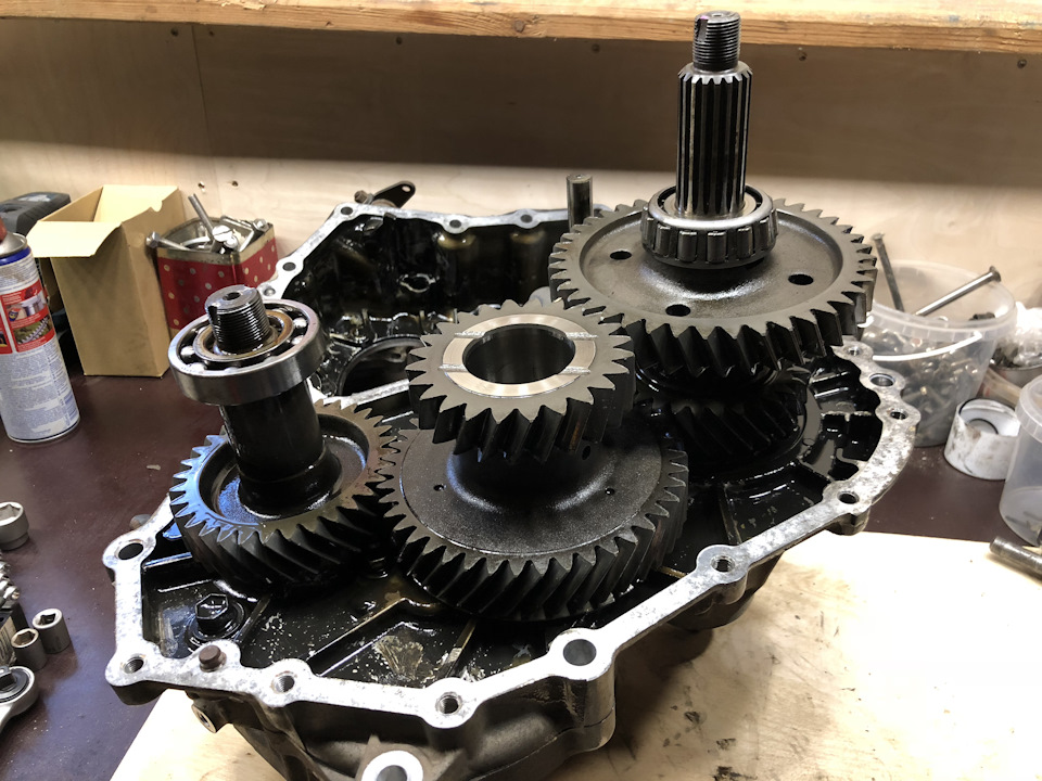 Ремонт раздаточной коробки KZJ78: разборка и диагностика, часть I ...