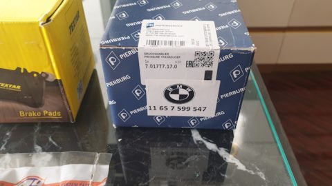 11657599547 Преобразователь давления BMW | Запчасти на DRIVE2