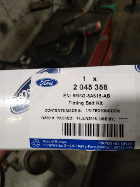 2045356 КОМПЛЕКТ РЕМНЯ ГРМ FOCUS 2011- / MONDEO Ford | Запчасти на DRIVE2