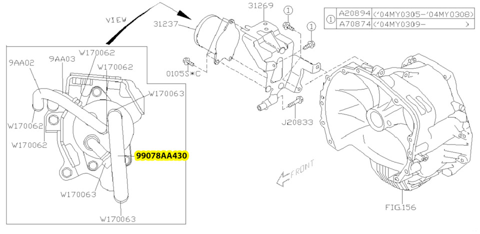 Замена всех трубок/шлангов/патрубков системы охлаждения. — Subaru ...