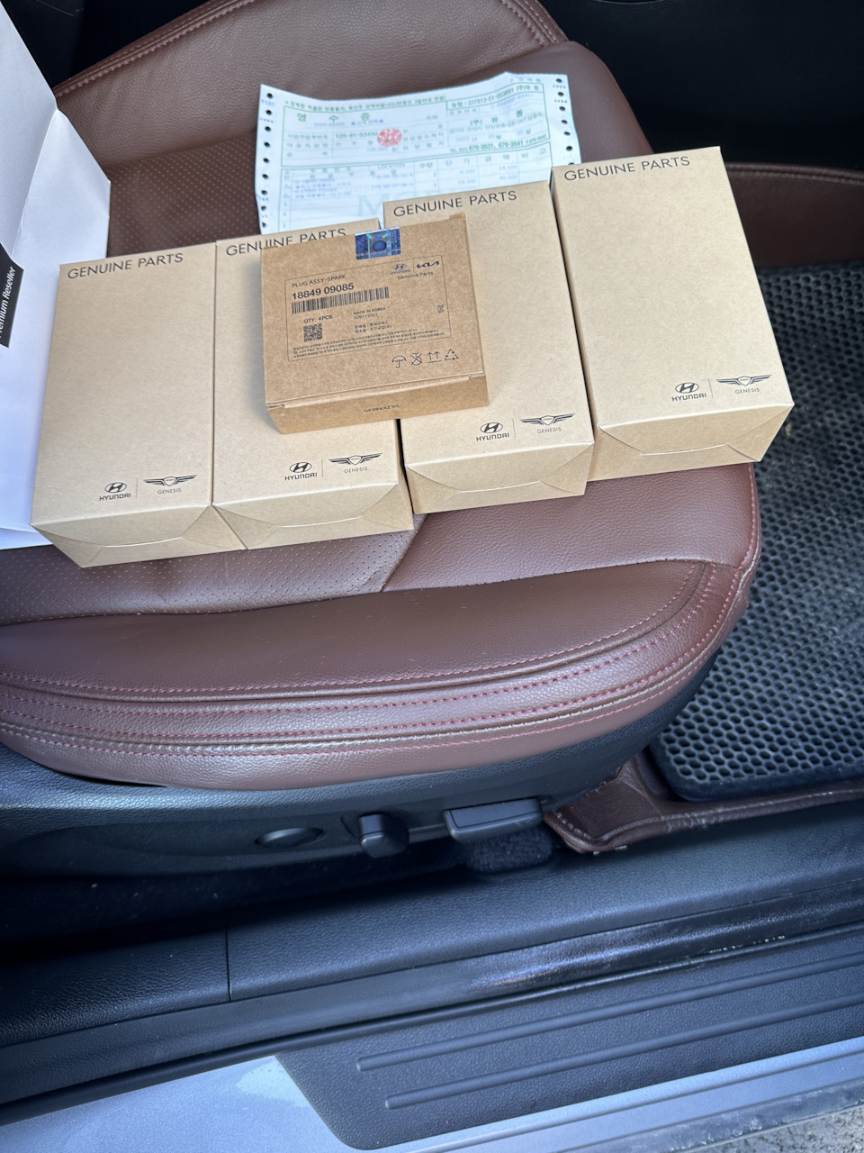 1884909085 Свечи зажигания KIA HYUNDAI | Запчасти на DRIVE2