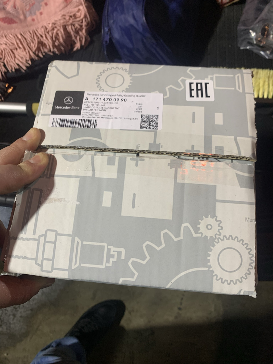 A1714700990 Фильтр топливный бака. Mercedes | Запчасти на DRIVE2