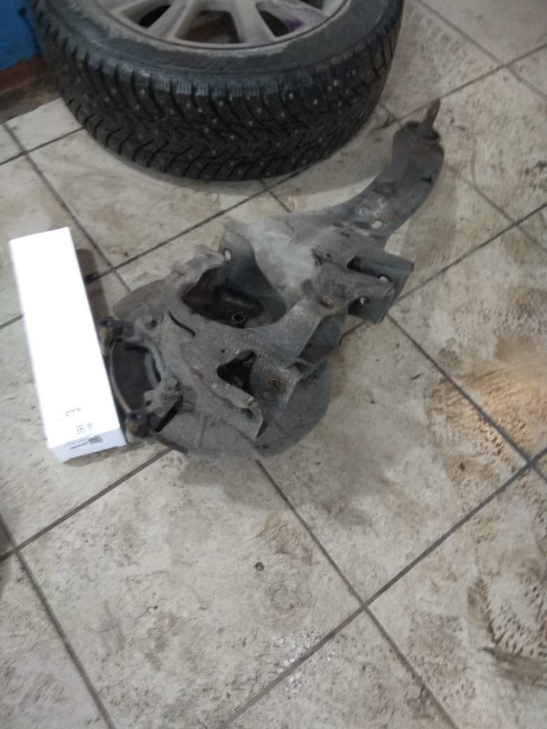 Встряхнули заднюю подвеску — Mazda 3 (1G) BK, 1,6 л, 2006 года ...