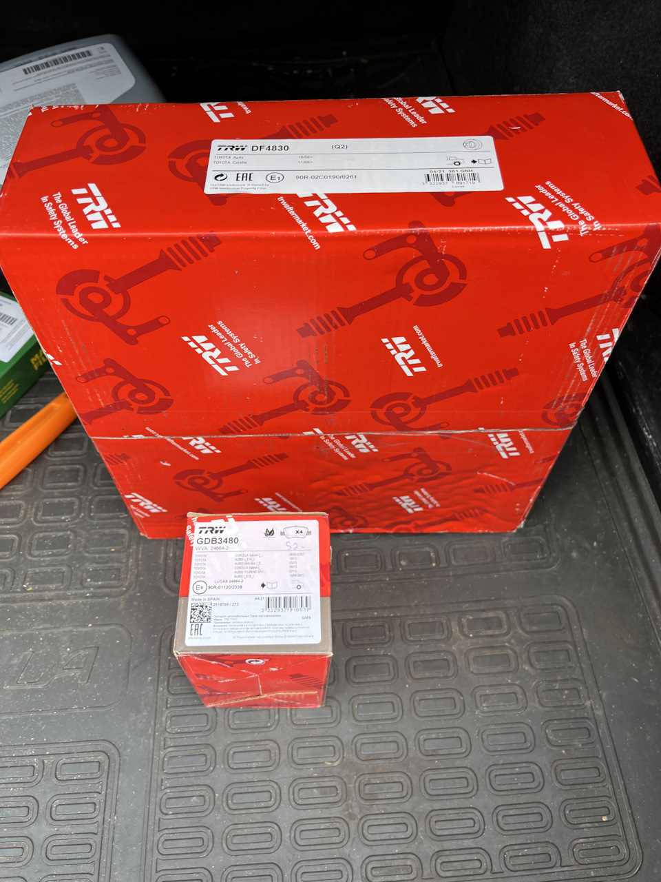 DF4830 Тормозной диск для TOYOTA TRW | Запчасти на DRIVE2