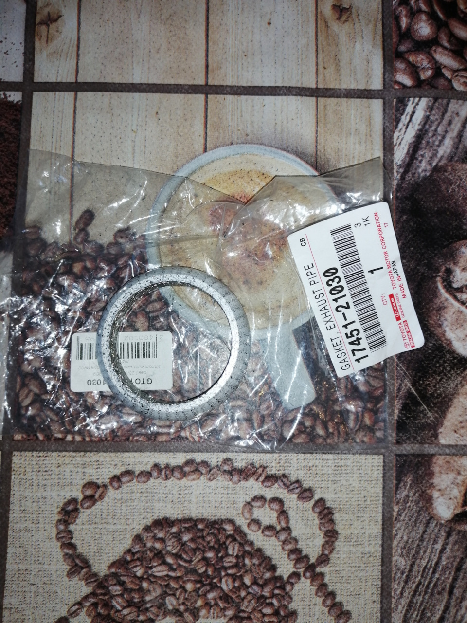 1745121030 Кольцо глушителя конус TOYOTA 1NZ, 1ZZ (48,8*63,5*17) TOYOTA ...