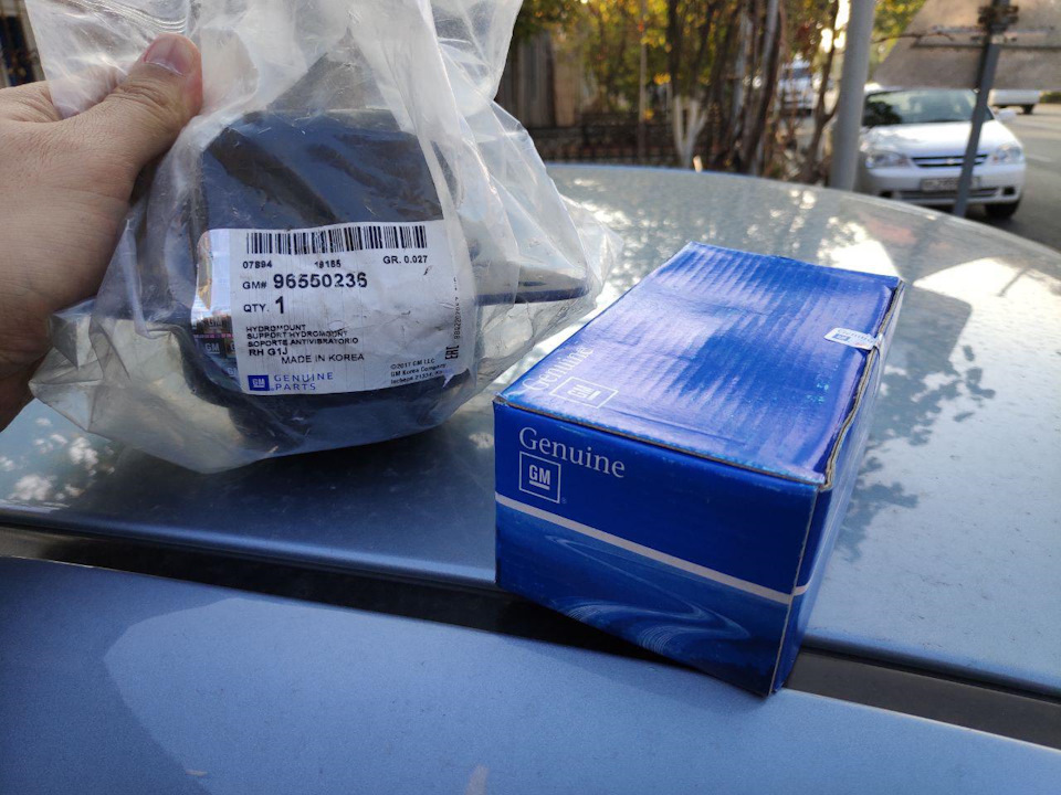 96550235 Опора двигателя перед.правая (1.4/1.6) GM | Запчасти на DRIVE2