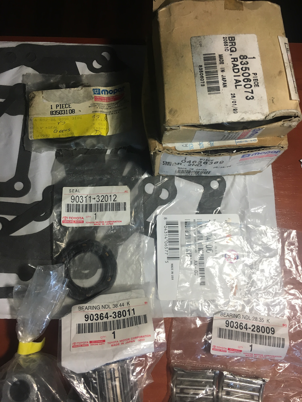 83503108 Сальник мкпп задний CROWN | Запчасти на DRIVE2