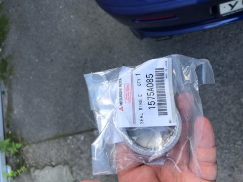 1575A085 Прокладка глушителя Mitsubishi | Запчасти на DRIVE2