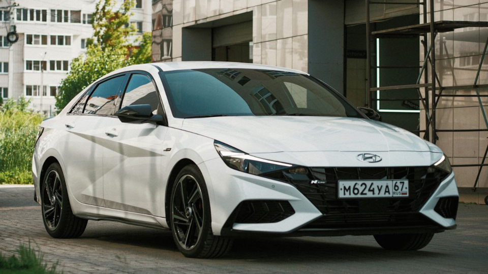 Hyundai Avante (7G) 1.6 бензиновый 2022 | Кореяночка CN7 1.6 204 на DRIVE2