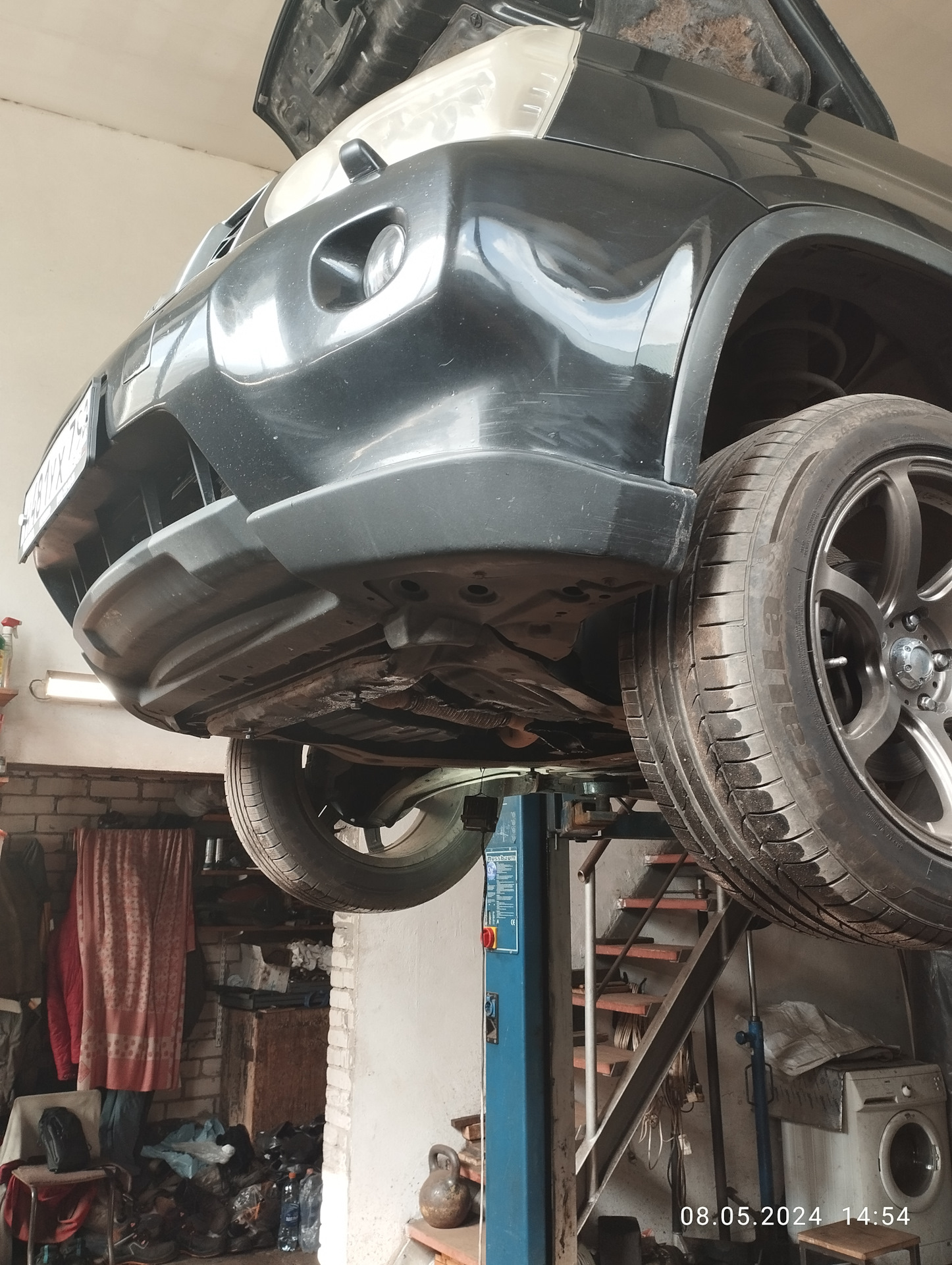 ЗАМЕНА ДВС И МАСЛО В ВАРИАТОРЕ — Nissan X-Trail II (t31), 2,5 л, 2008 ...
