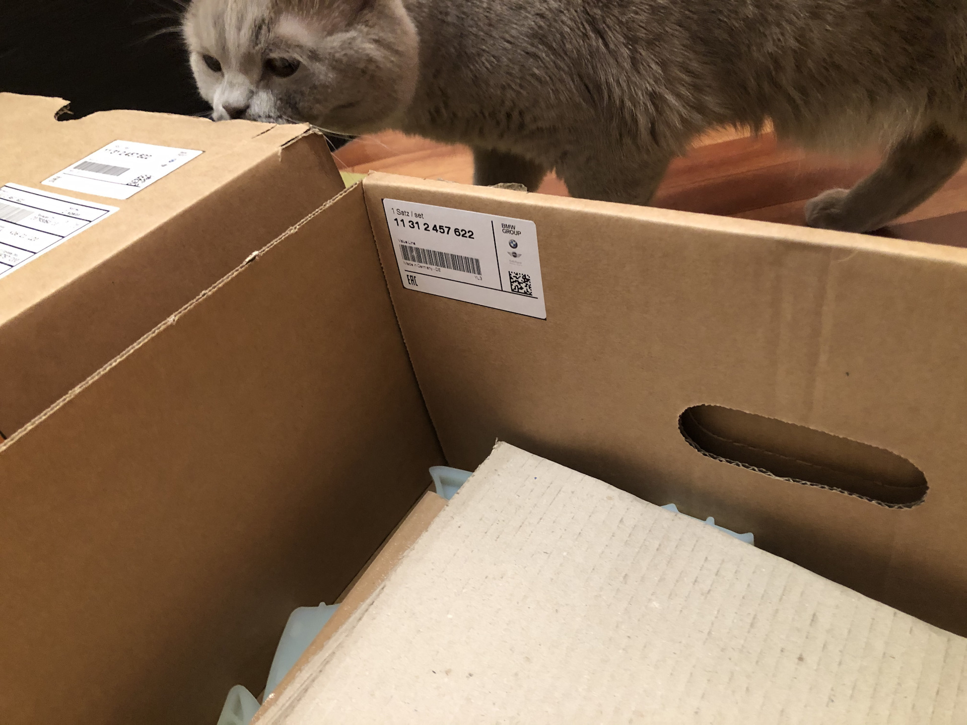 Распаковка и обзор комплекта 11312457622 — BMW X3 (F25), 2 л, 2014 года ...