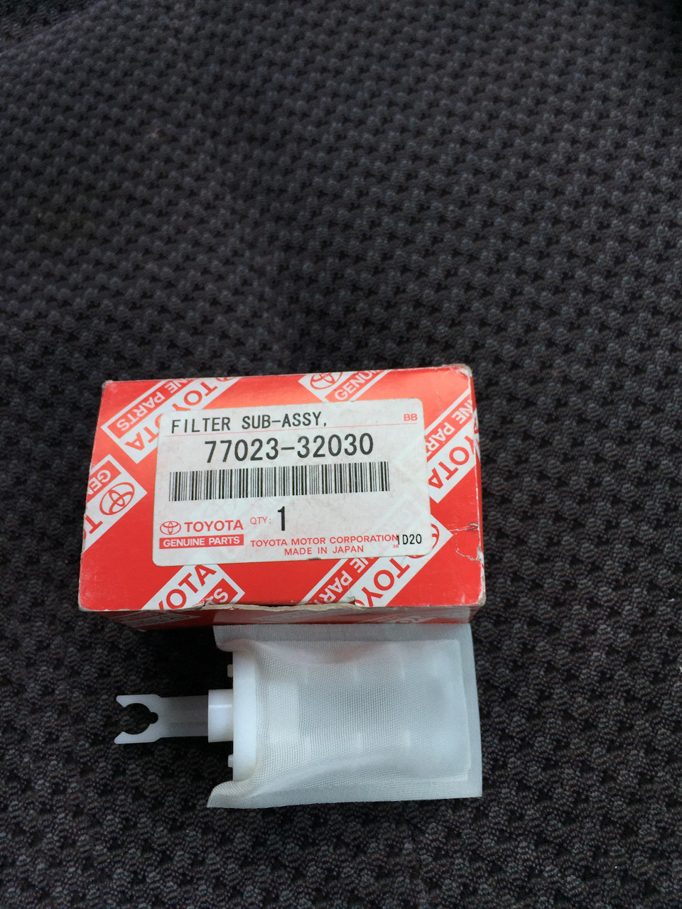 7702332030 Фильтр топливный TOYOTA LEXUS | Запчасти на DRIVE2