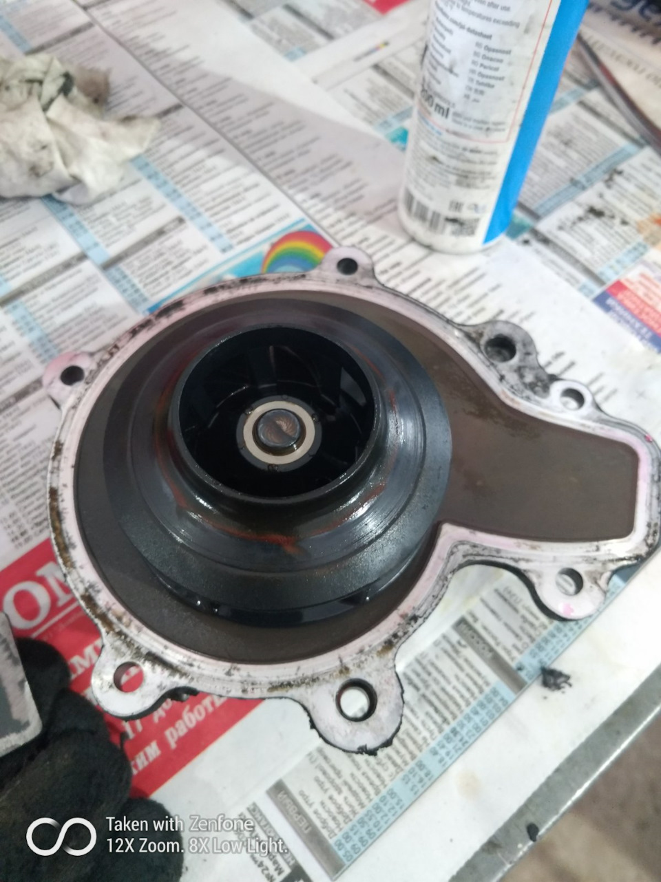 Замена ГРМ и помпы — Daewoo Winstorm, 2 л, 2010 года | визит на сервис ...