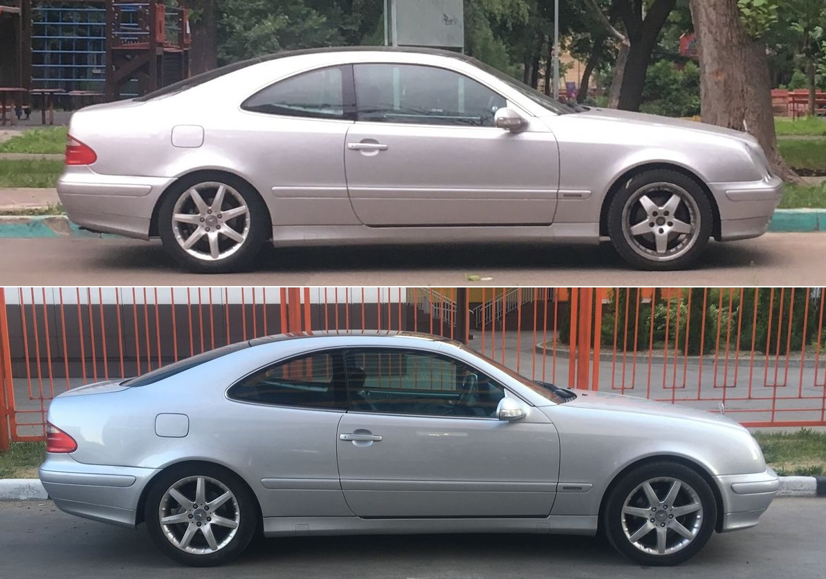 замена задних пружин W208 — Mercedes-Benz CLK (W208), 2,3 л, 2001 года ...