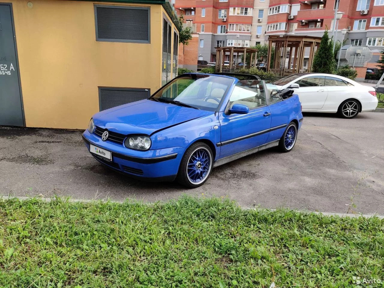 Покупка — Volkswagen Golf Cabriolet Mk4, 1,6 л, 1998 года | покупка ...