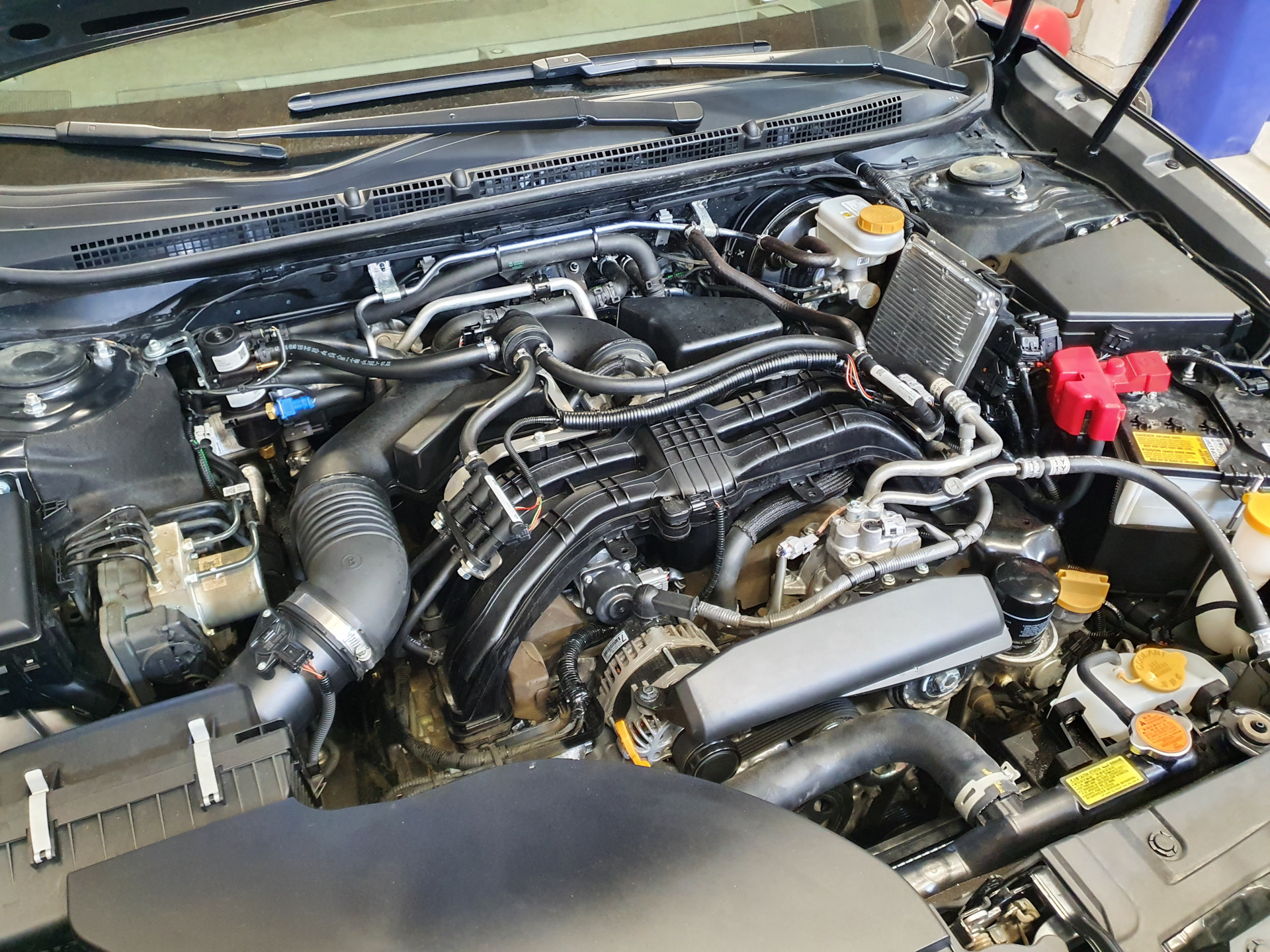 3. Установка ГБО Prins VSI-3DI на новую Subaru с непосредственным ...