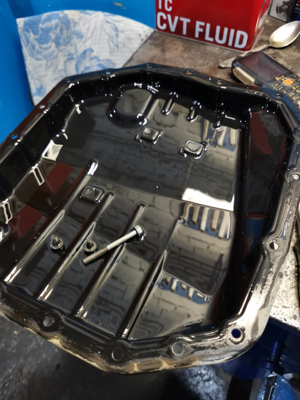 Замена масла в CVT и масла в двигателе. — Toyota RAV4 (III), 2 л, 2011 ...