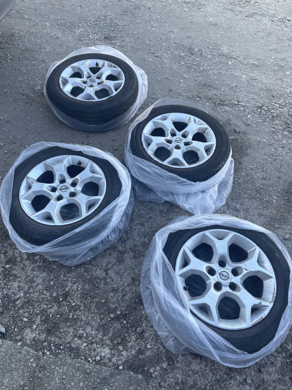 Диски Opel «Снежинки» — Opel Zafira A, 2 л, 2001 года | колёсные диски ...