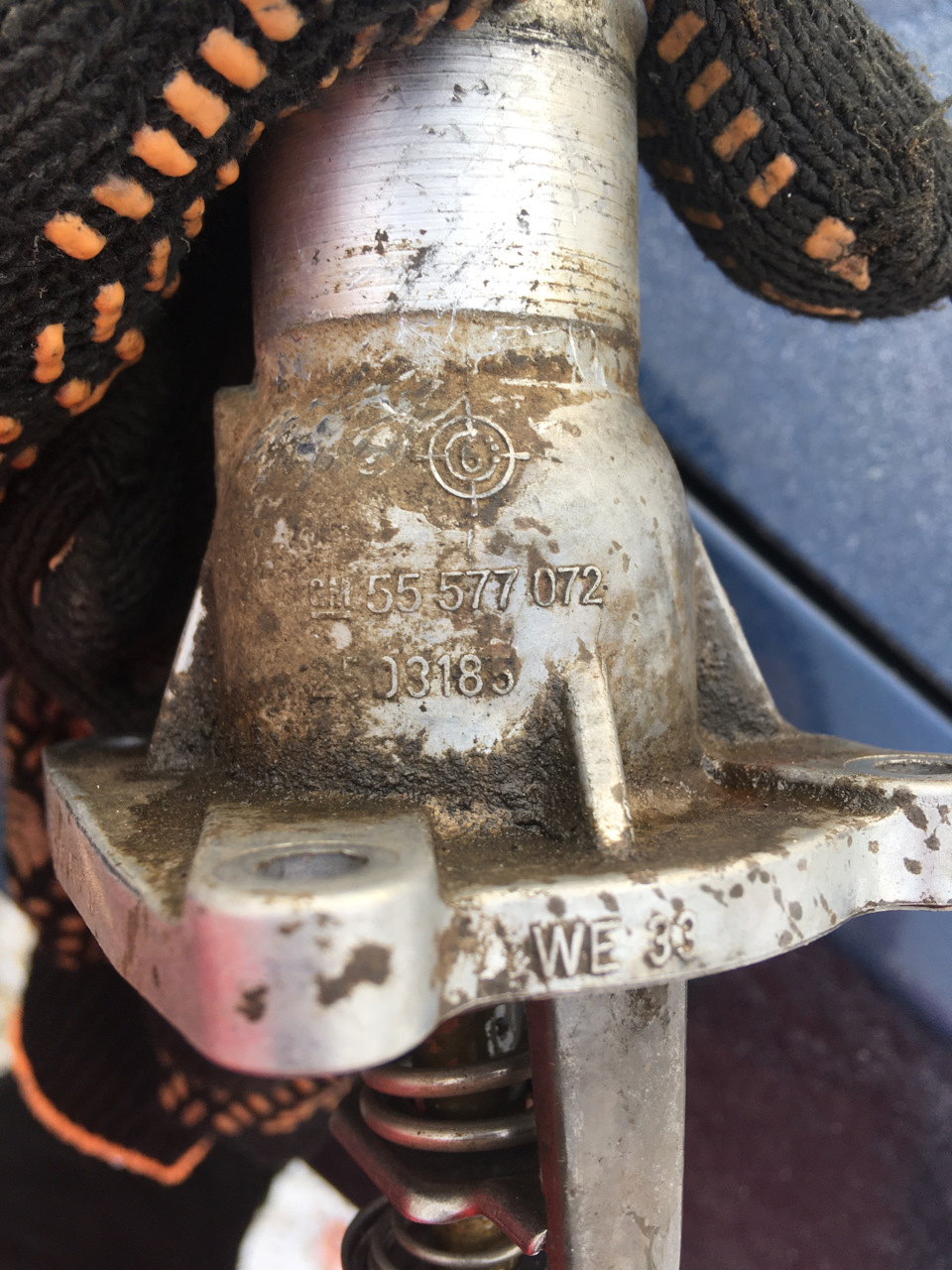 55577072 Термостат, охлаждающая жидкость GM | Запчасти на DRIVE2