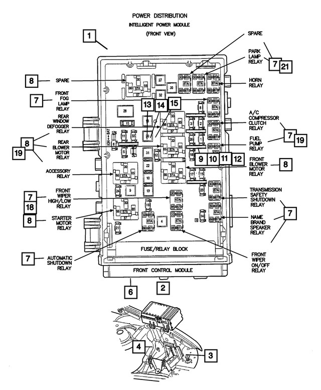 05144579AC Блок управления светом Chrysler | Запчасти на DRIVE2