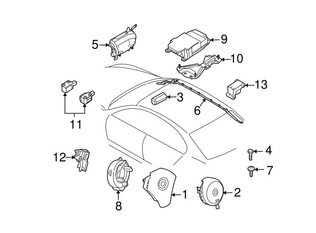 61316976395 Кассета витых пружин BMW | Запчасти на DRIVE2