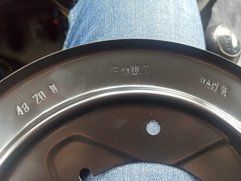 6001548241 Щиток защитн торм диска (мет) RENAULT | Запчасти на DRIVE2