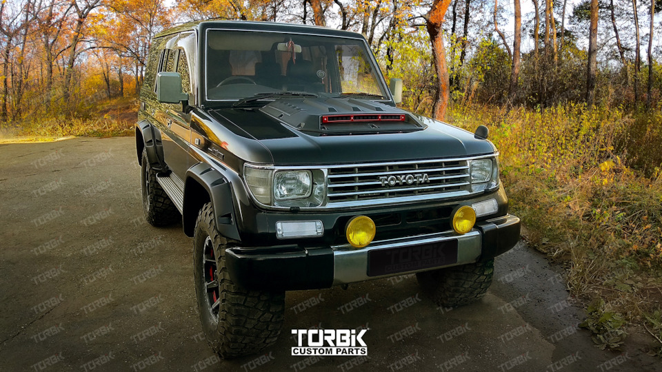 Расширители арок Toyota Land Cruiser 78-79 — Torbik на DRIVE2