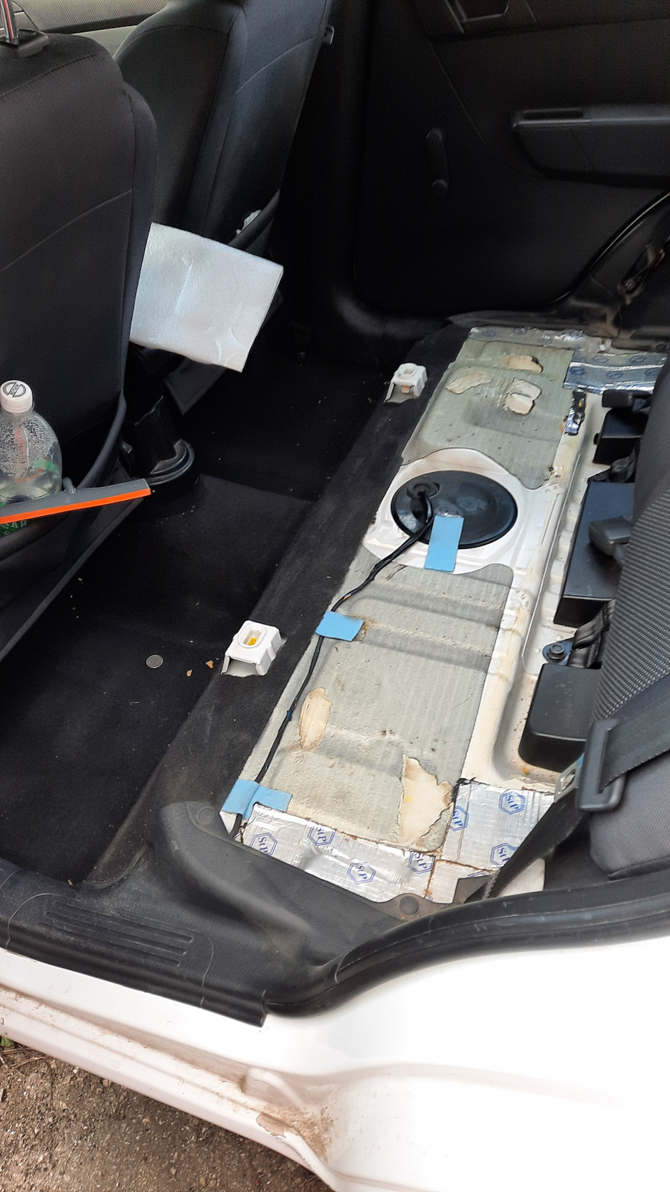 Ремонт датчика уровня топлива. — Chevrolet Aveo Sedan (1G), 1,2 л, 2010 ...