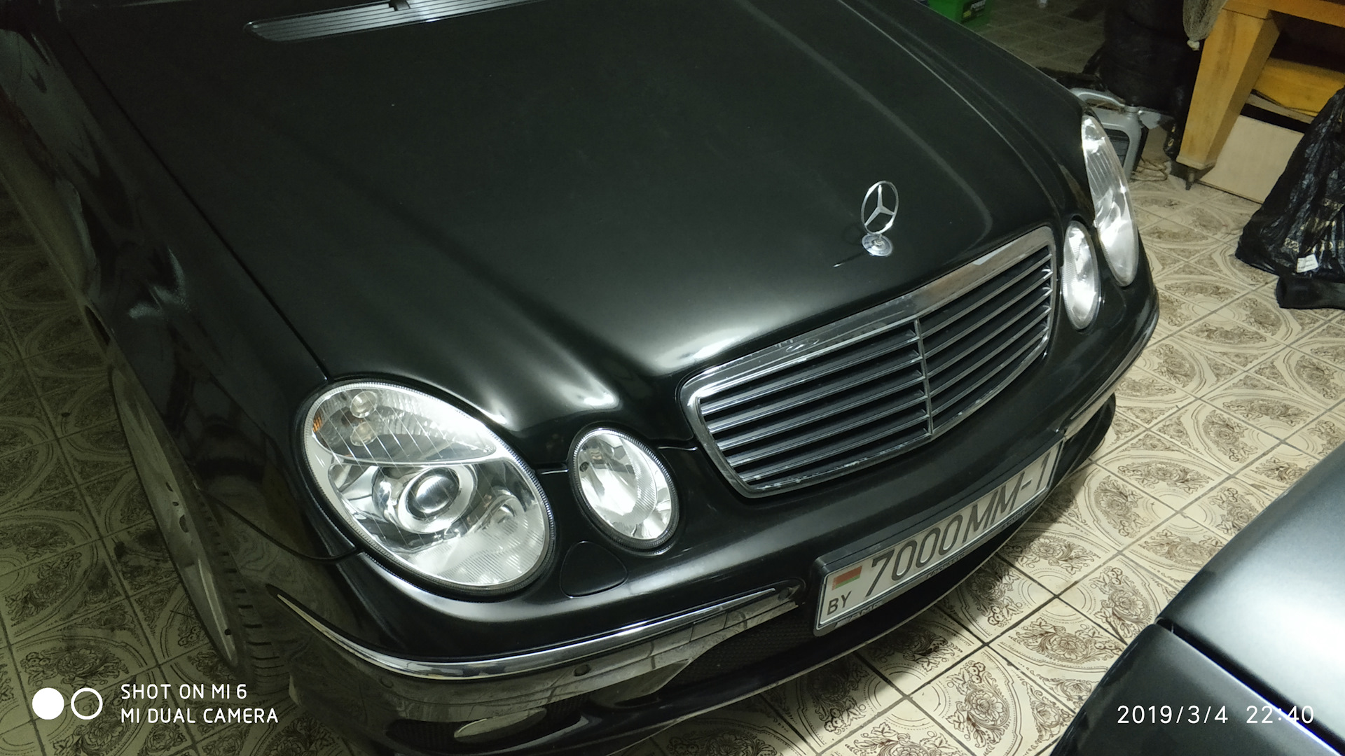 Операция антихром! — Mercedes-Benz E 55 AMG (W211), 5,5 л, 2003 года | стайлинг | DRIVE2