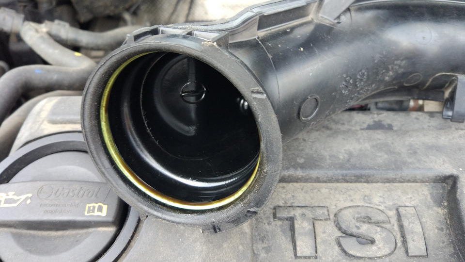 Чистка дроссельной заслонки — Skoda Octavia A5 Mk2, 1,4 л, 2011 года ...