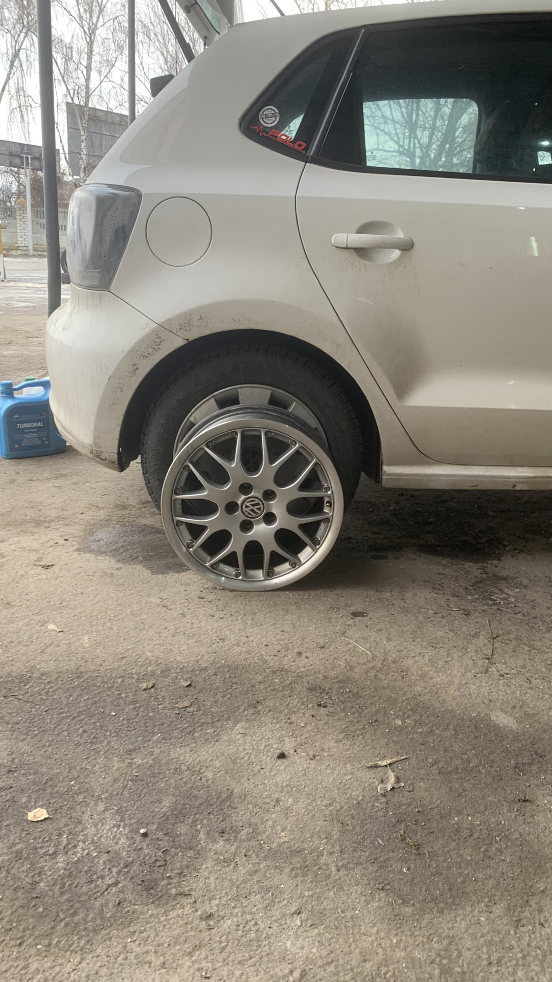 Диски BBS Rs 771 — Volkswagen Polo Hatchback Mk5, 1,6 л, 2010 года ...