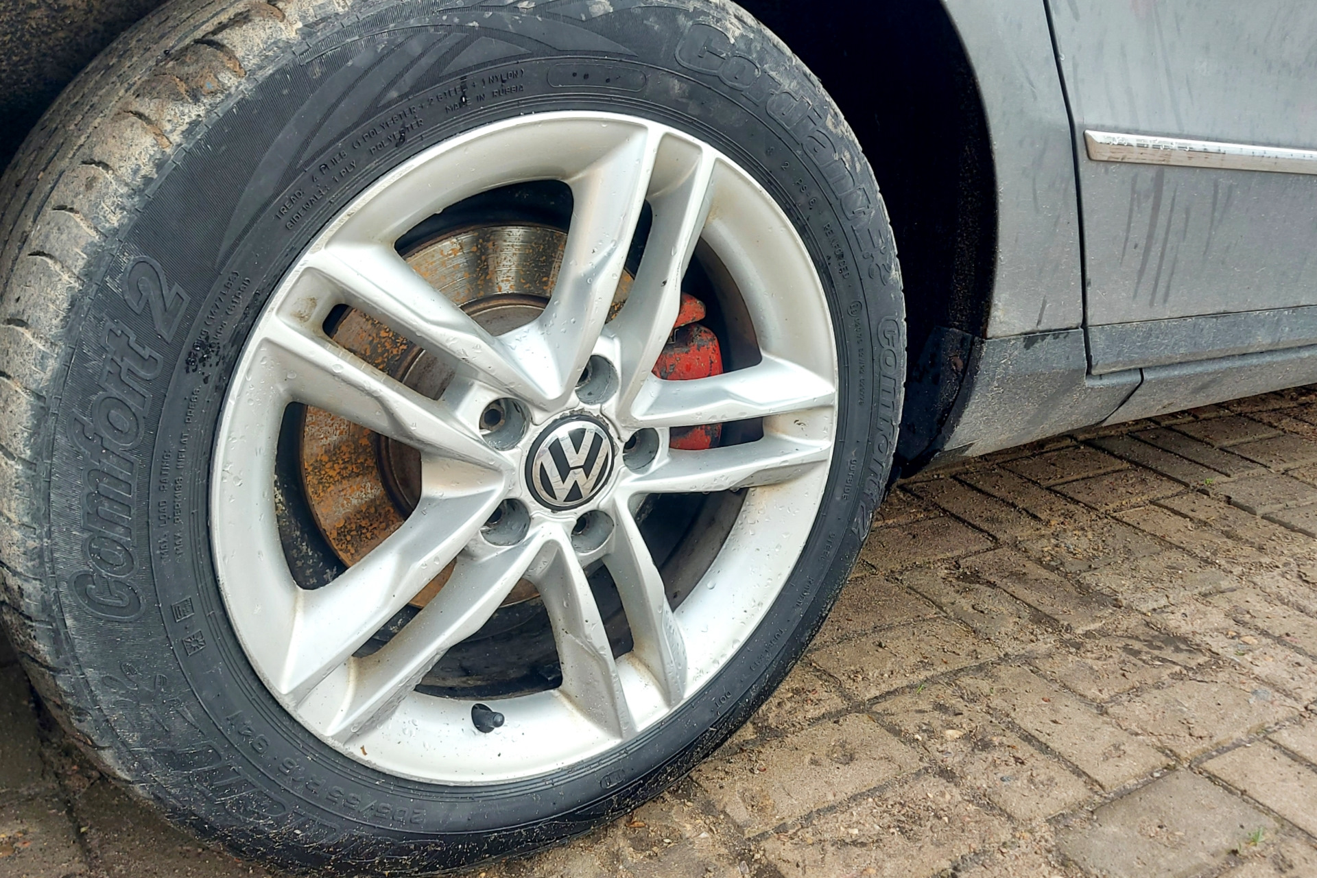 Колпачки колёс VW — Volkswagen Passat B6, 2 л, 2006 года | стайлинг ...