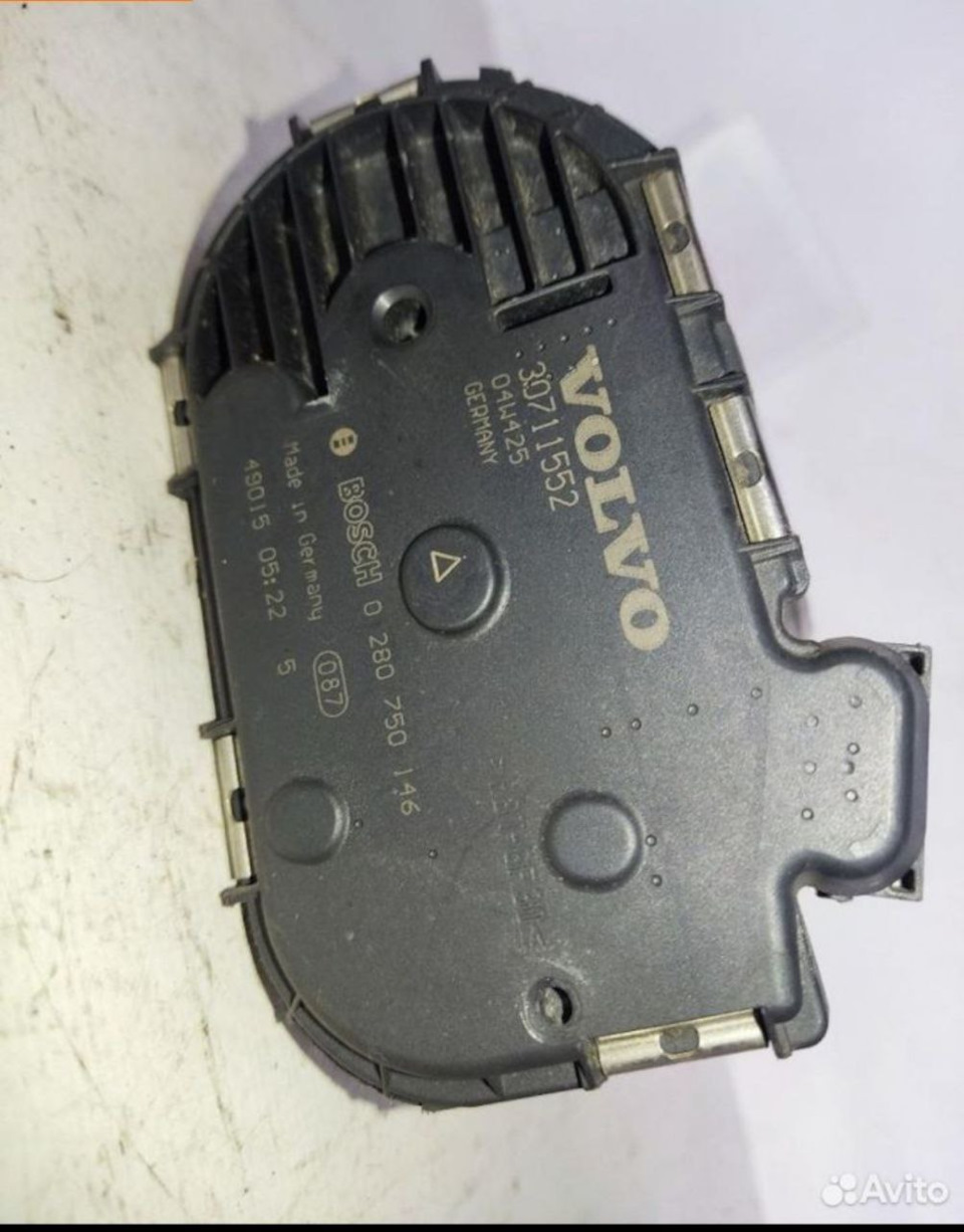 30711552 Дроссельная заслонка Volvo | Запчасти на DRIVE2