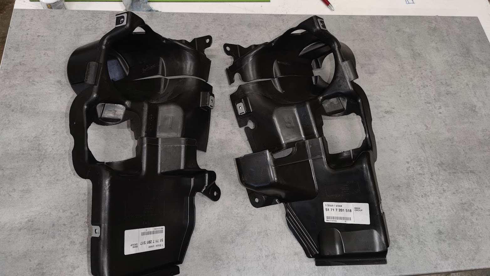 Замена защитных облицовок днища кузова. — BMW 5 series Touring (E61), 3 ...