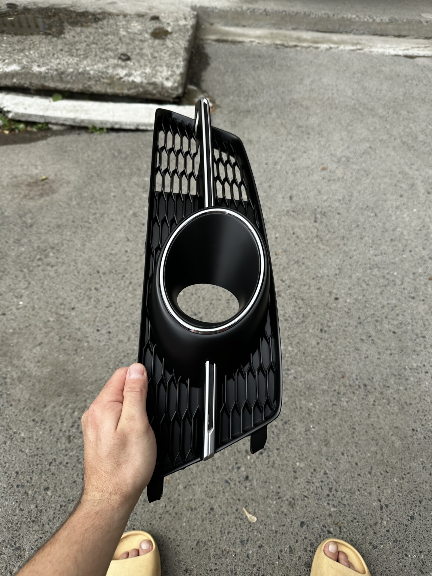 Решетки ПТФ — Audi A6 Avant (C7), 2 л, 2018 года | тюнинг | DRIVE2