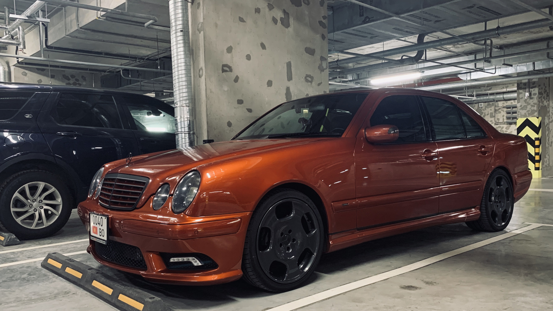 Mercedes-Benz E-Class (W210) 5.4 бензиновый 2001 | - SOLAR ORANGE E55 ...