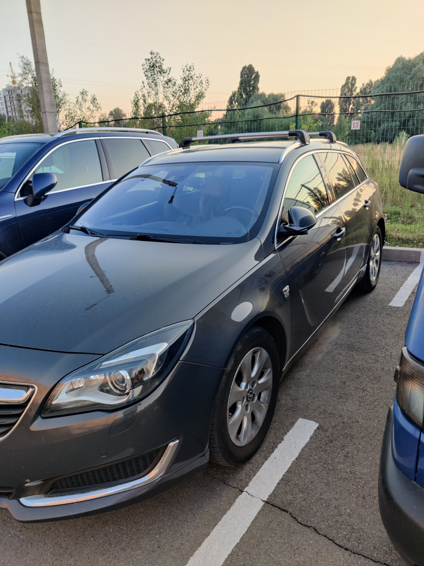 Поперечены Thule Wingbar edge 9595 — Opel Insignia (1G), 2 л, 2014 года ...