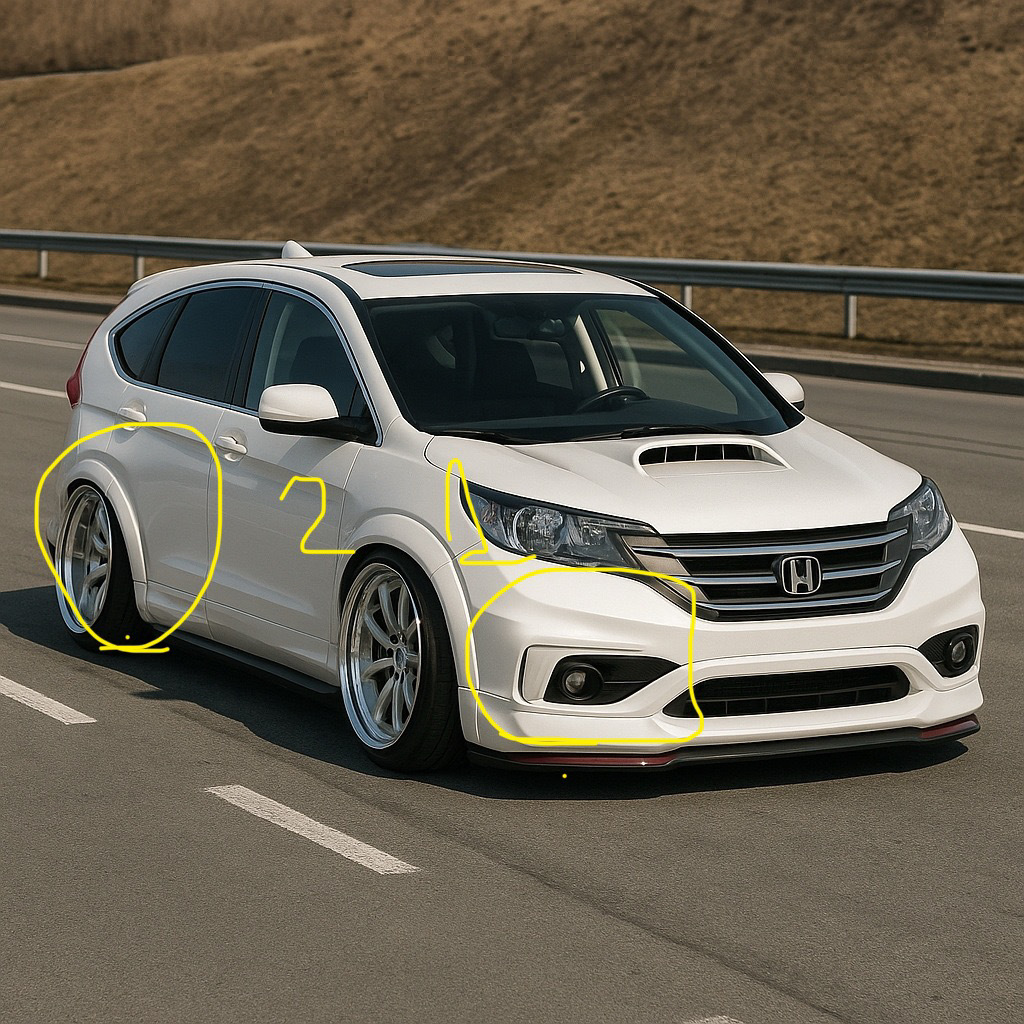 Планы на сезон 2к25 Honda — Honda CR-V (RM), 2,4 л, 2013 года | тюнинг | DRIVE2