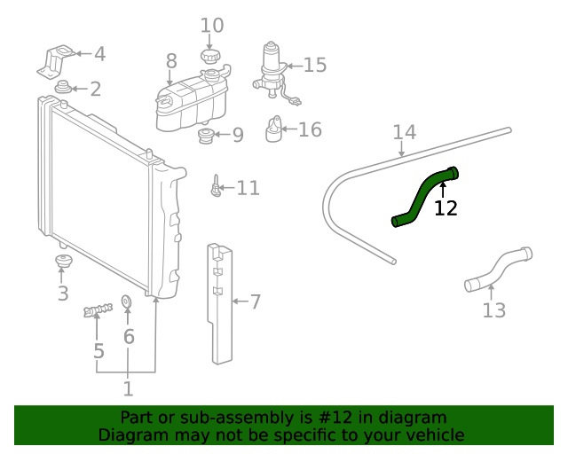 A4635016582 Шланг радиатора Mercedes | Запчасти на DRIVE2