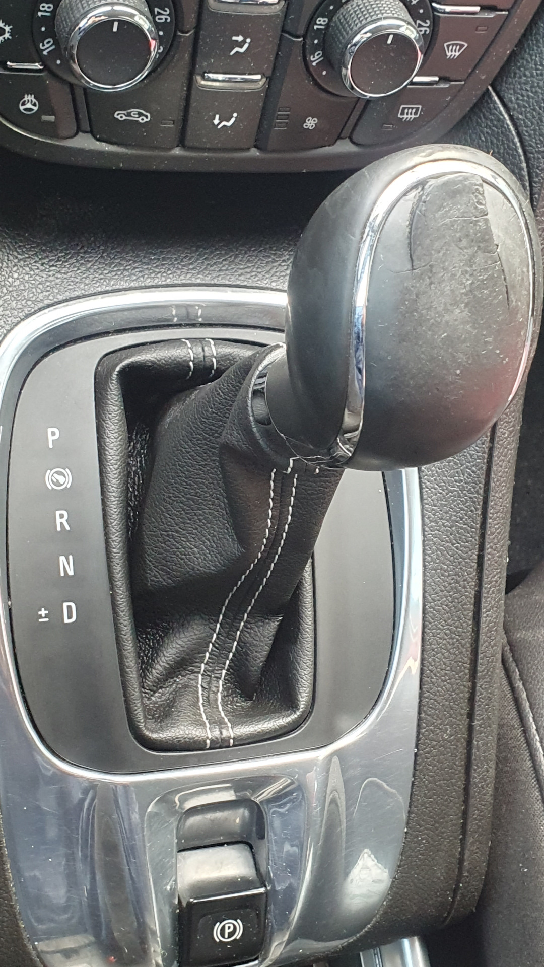 Замена накладки на ручку АКПП Meriva B, Astra J — Opel Meriva (B), 1,7 ...